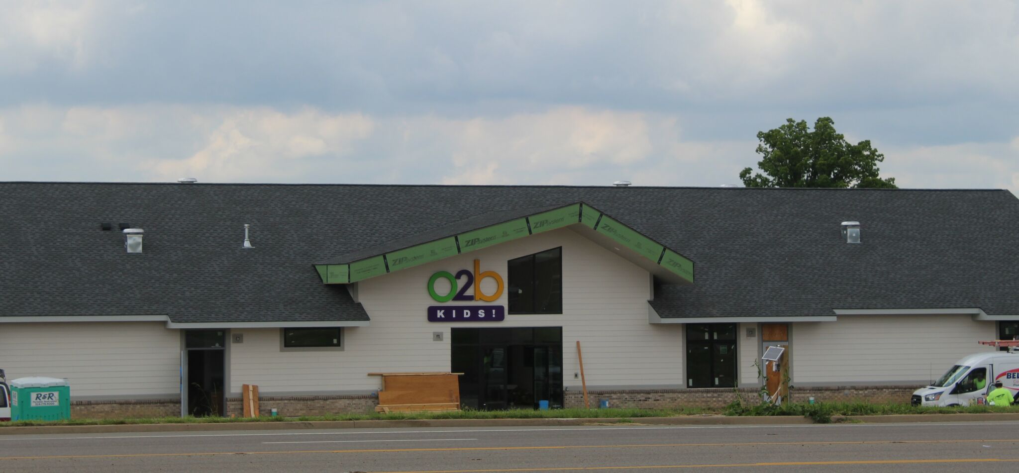Construction on O2BKids in Edwardsville, IL continues