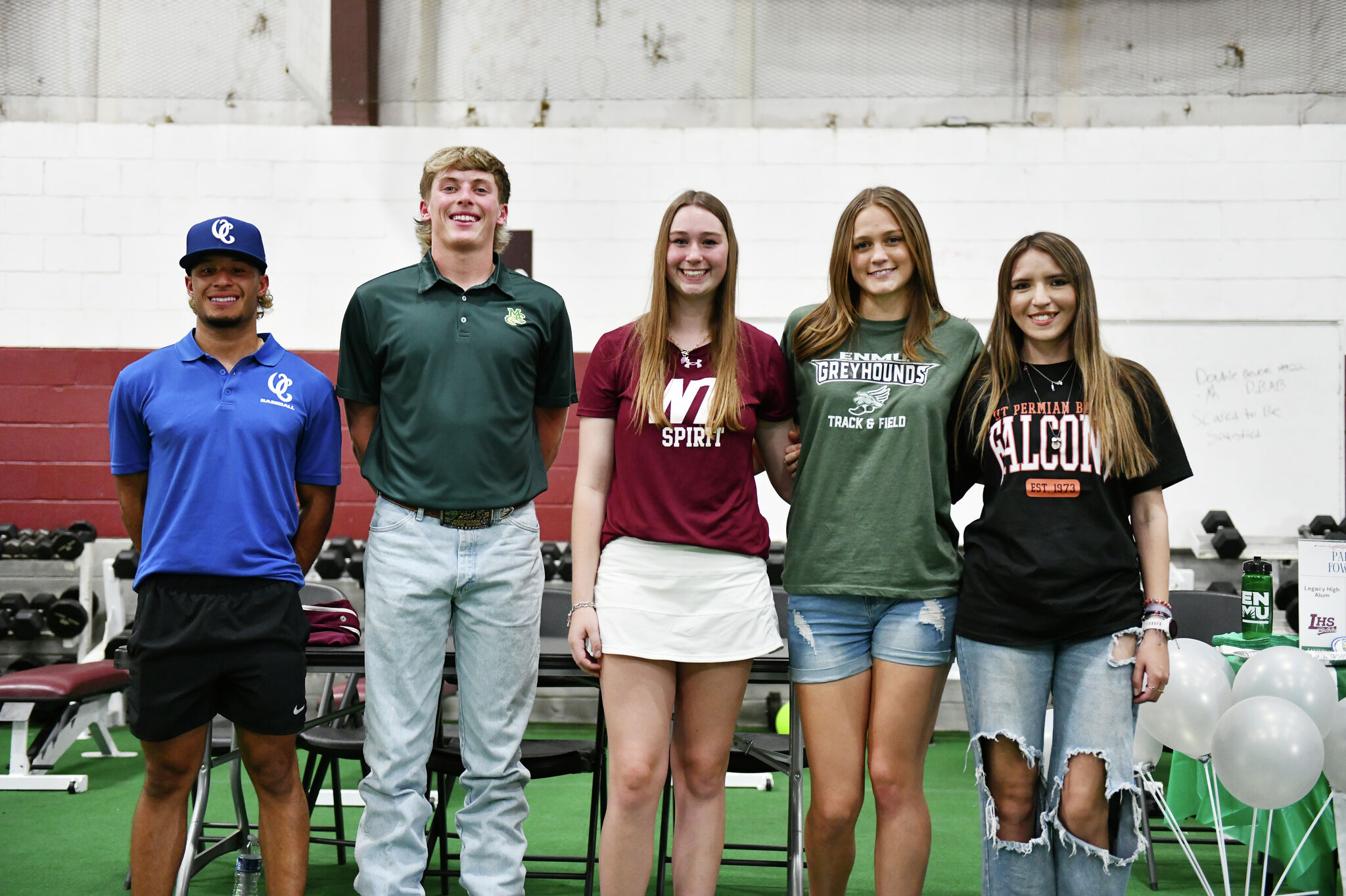 Midland Legacy college signees excited to continue athletic careers