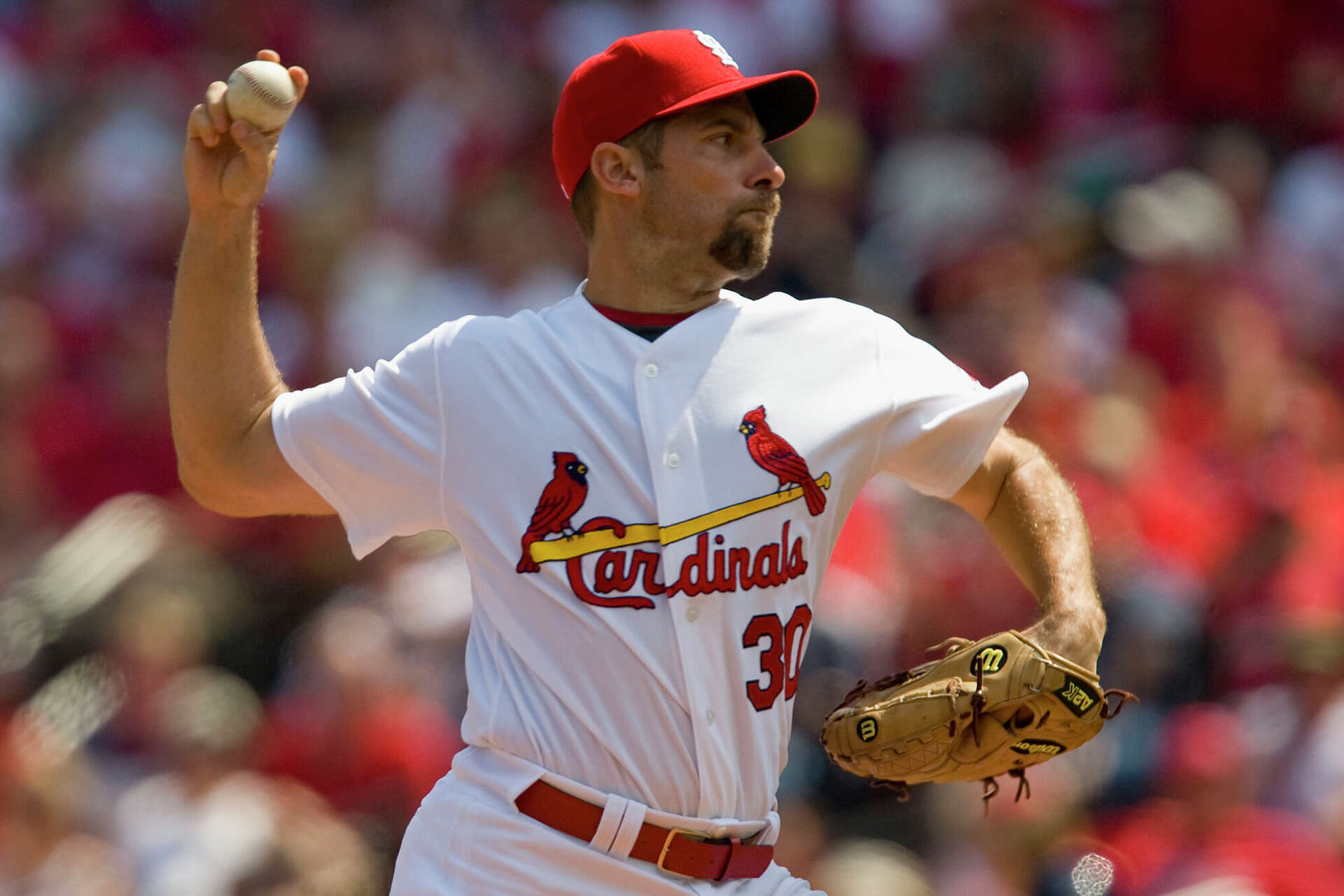 Baseball HOF'er John Smoltz had brief Cardinals career, turns 58 today