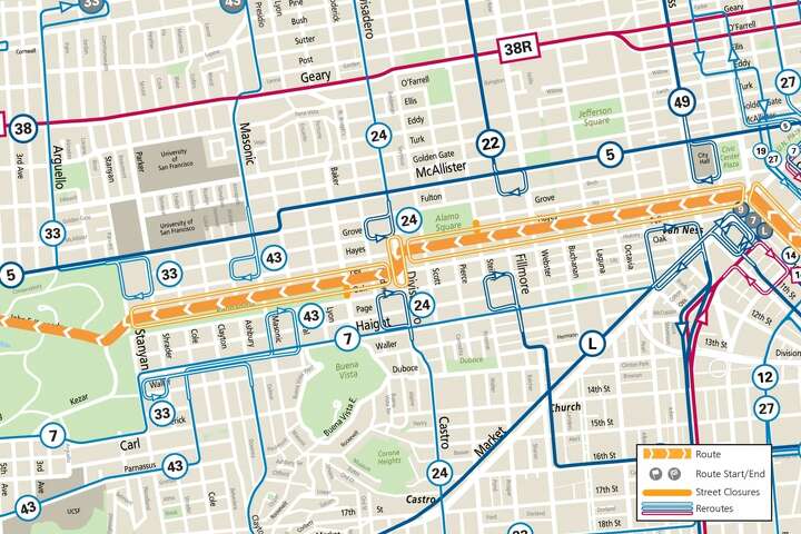 Bay to Breakers 2025: Maps show race route and street closures