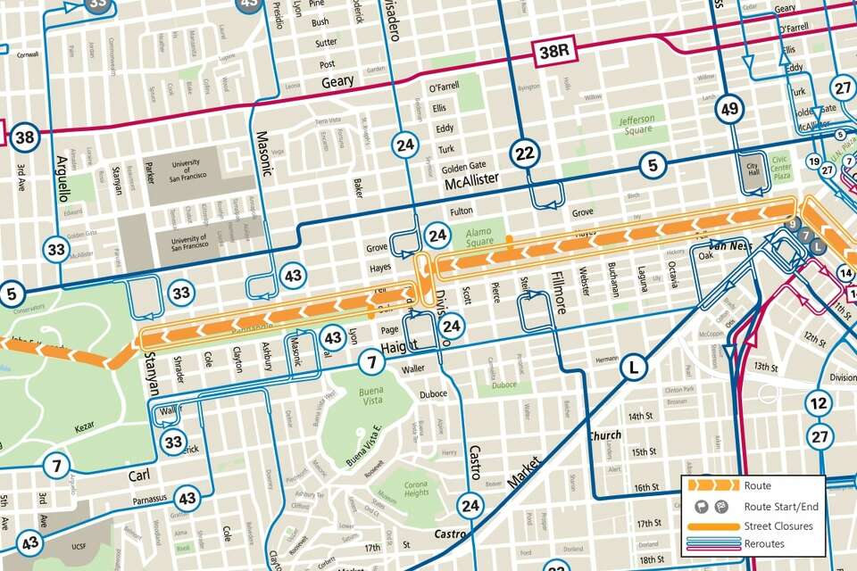 Bay to Breakers 2025: Maps show race route and street closures