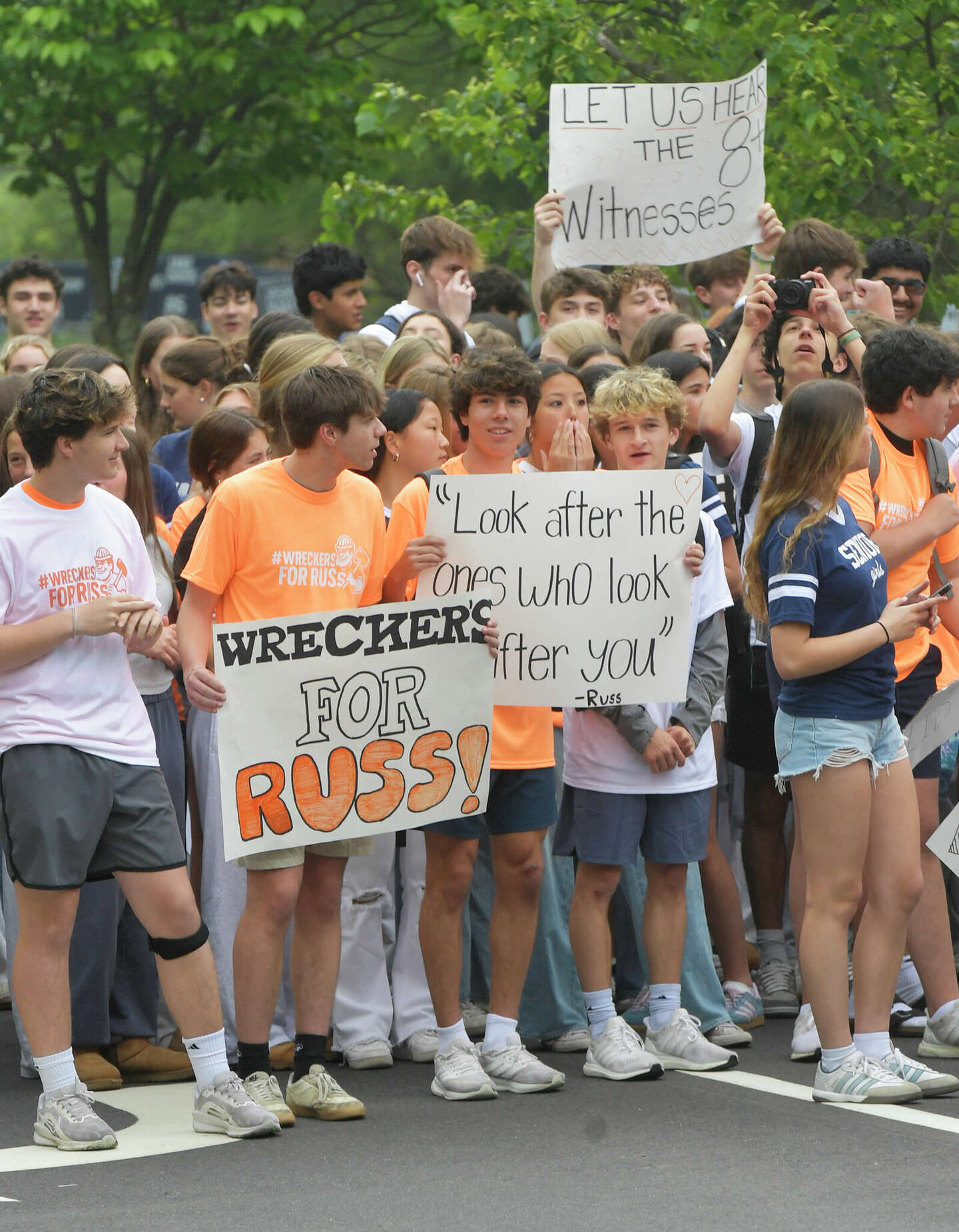 Westport students walk out to support ousted Staples High School coach