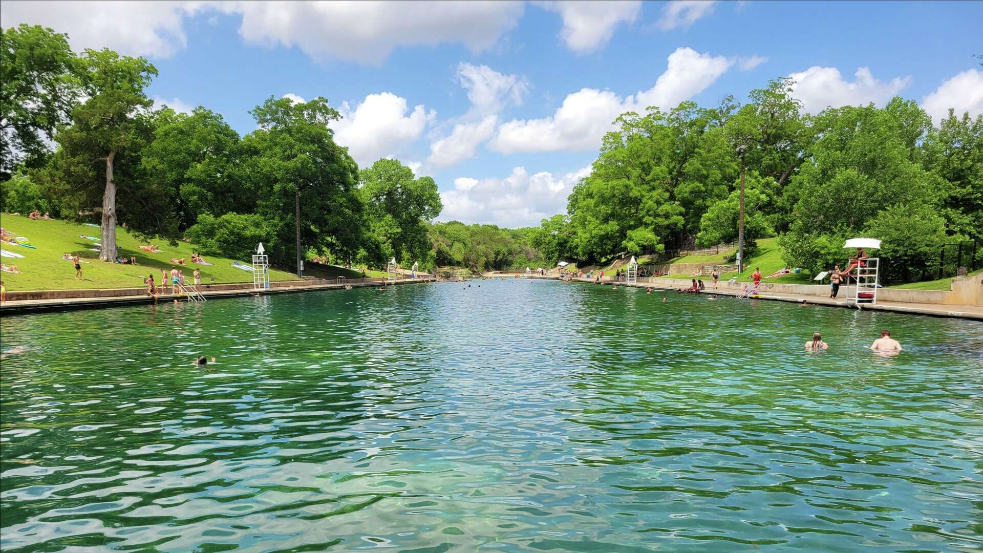 Austin's Barton Springs, Deep Eddy pools offer Texas heat relief