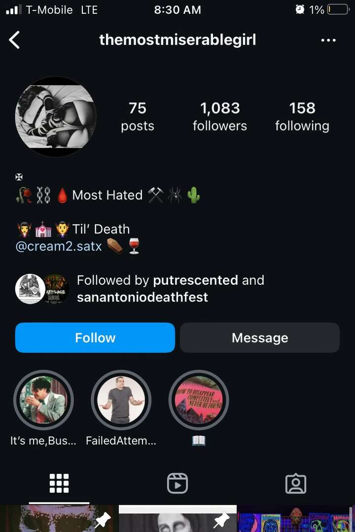 Neo-Nazi icon, Charles Manson tattoo on Ashley Pardo Instagram