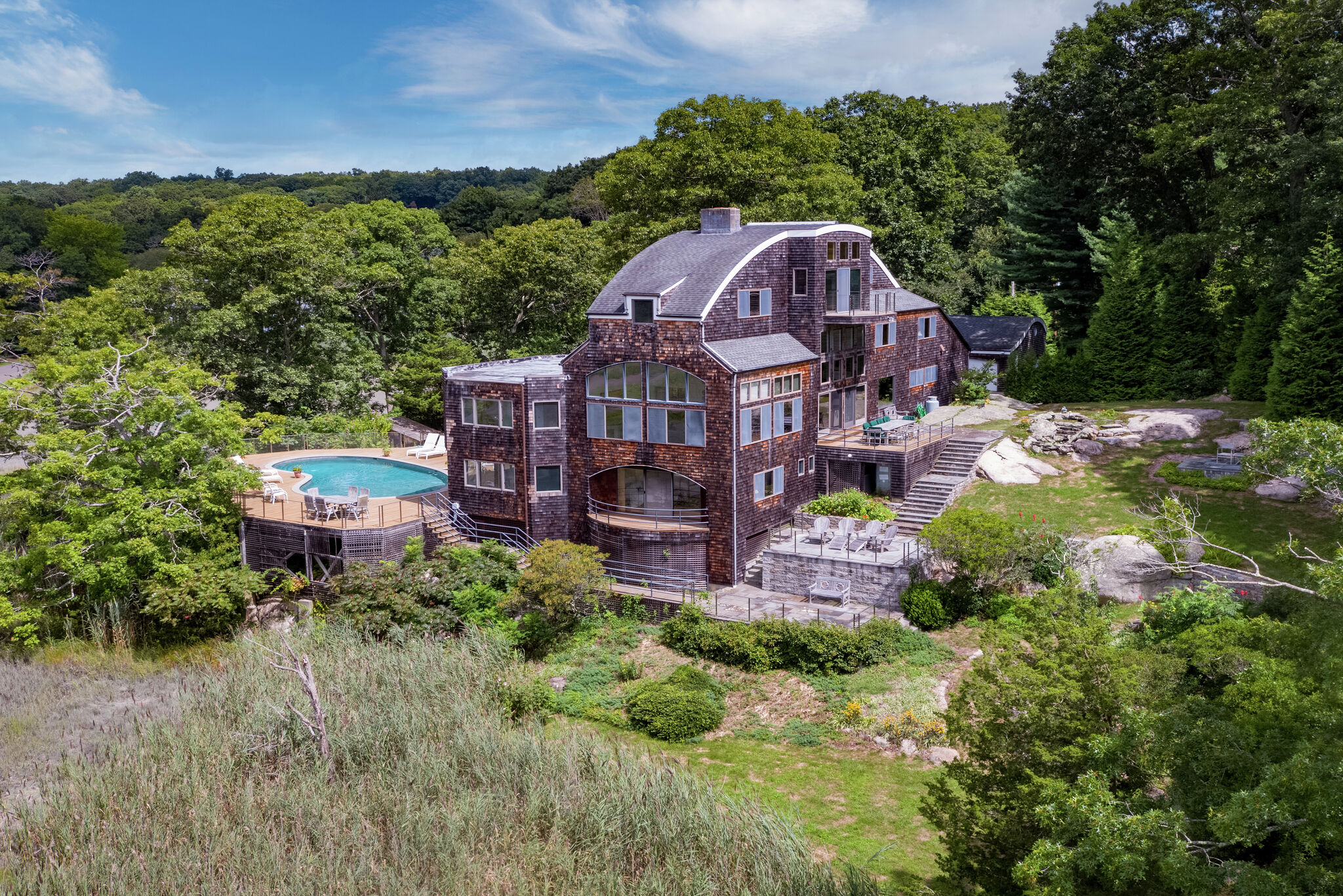 'The Whale House' overlooking Connecticut harbor listed for $3.1M