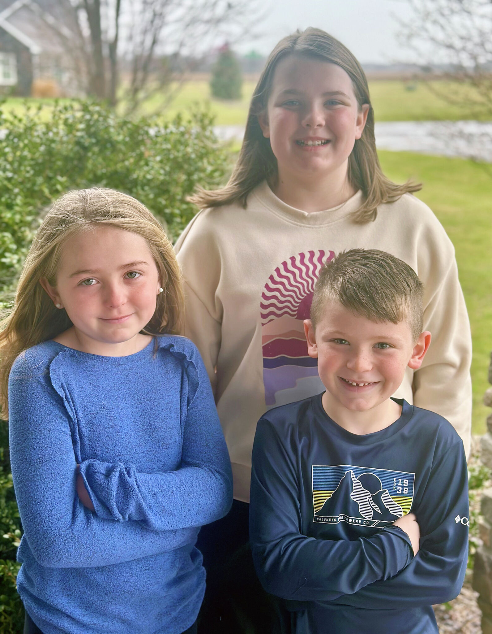 Ruyle siblings celebrating birthdays