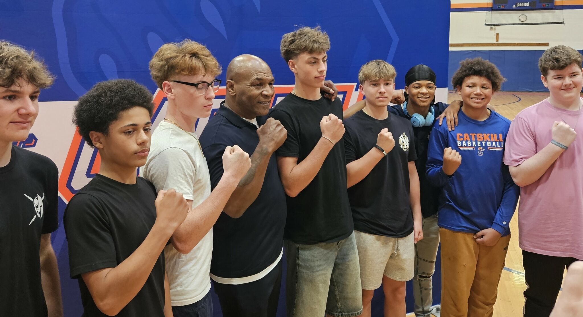 Two-time heavyweight champion Mike Tyson comes to Catskill Friday