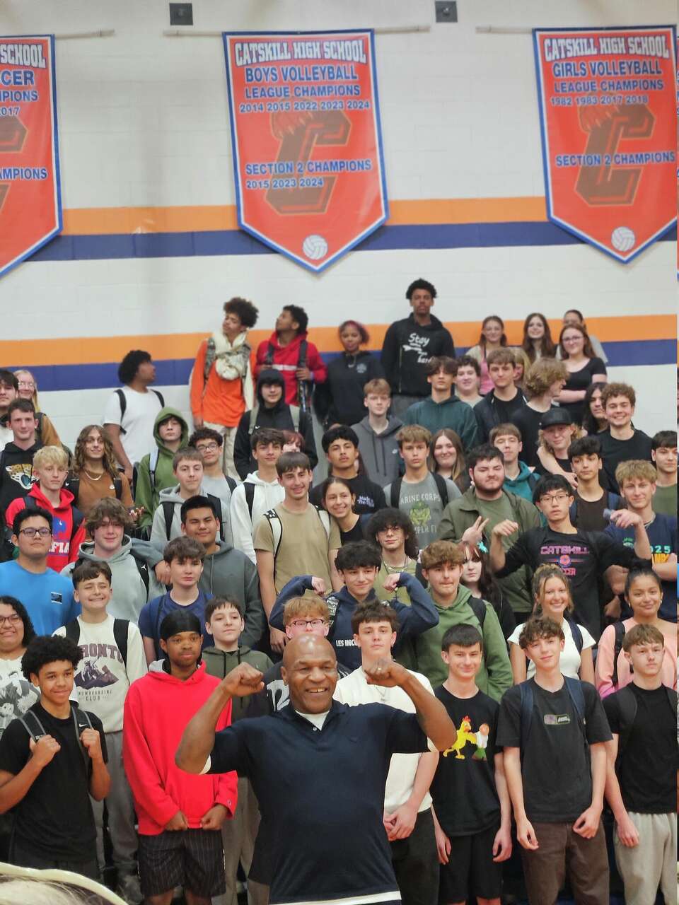 Two-time heavyweight champion Mike Tyson comes to Catskill Friday