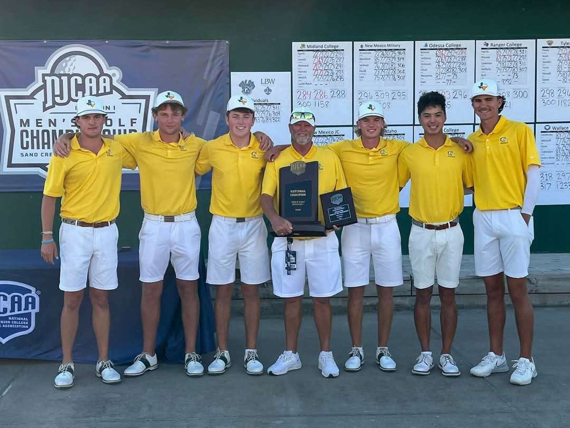 Midland College men’s golf goes wire to wire to win NJCAA championship