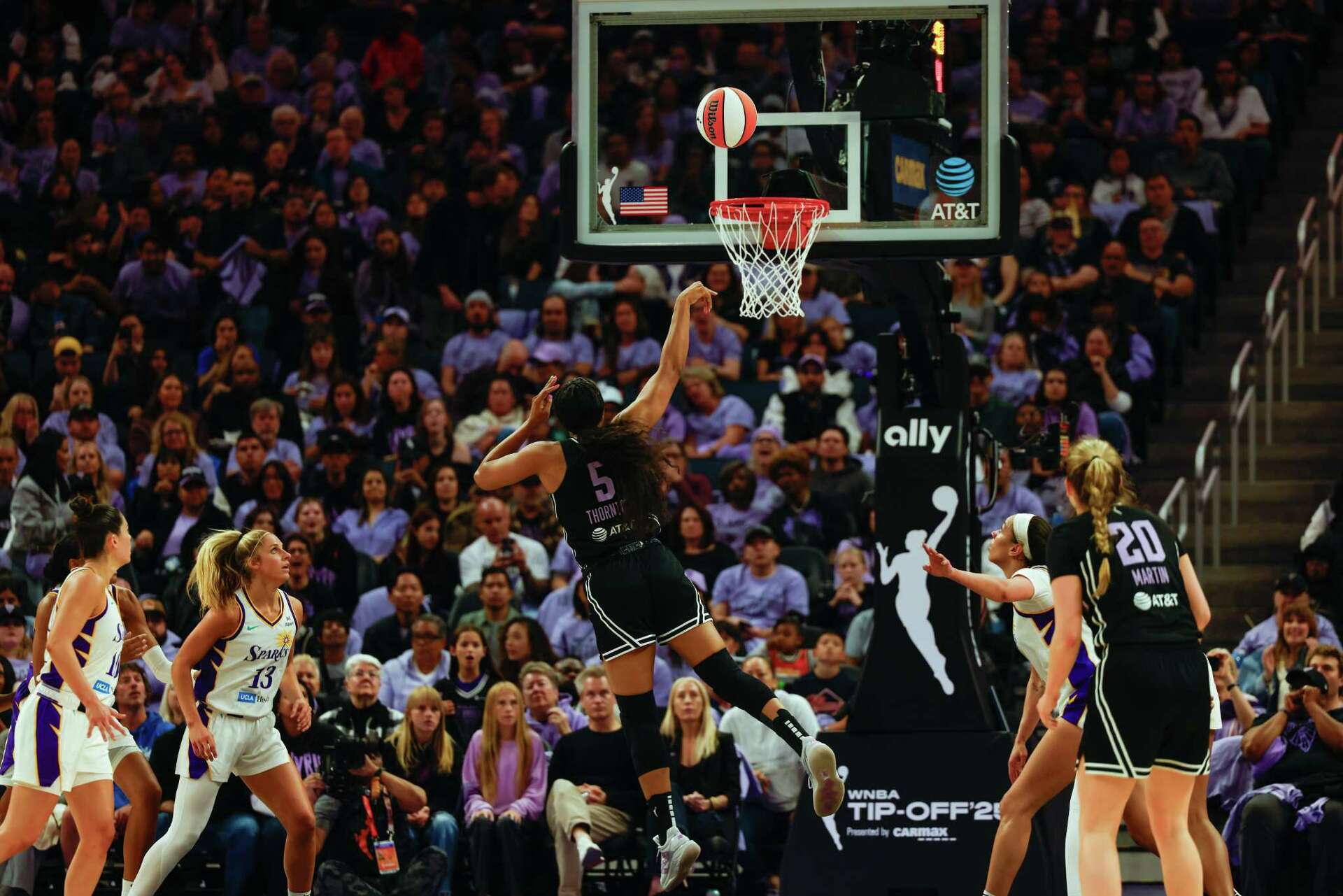 Valkyries’ WNBA debut cathartic: ‘The roars, the screams, the shouts’