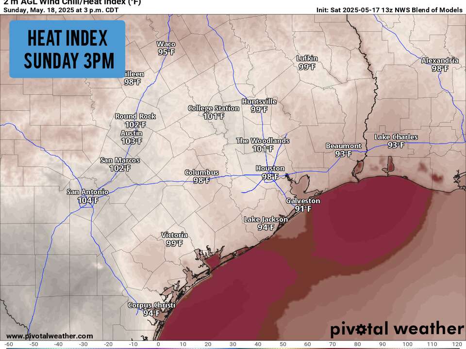 Midweek front to drop Houston’s humidity level. Here’s when.