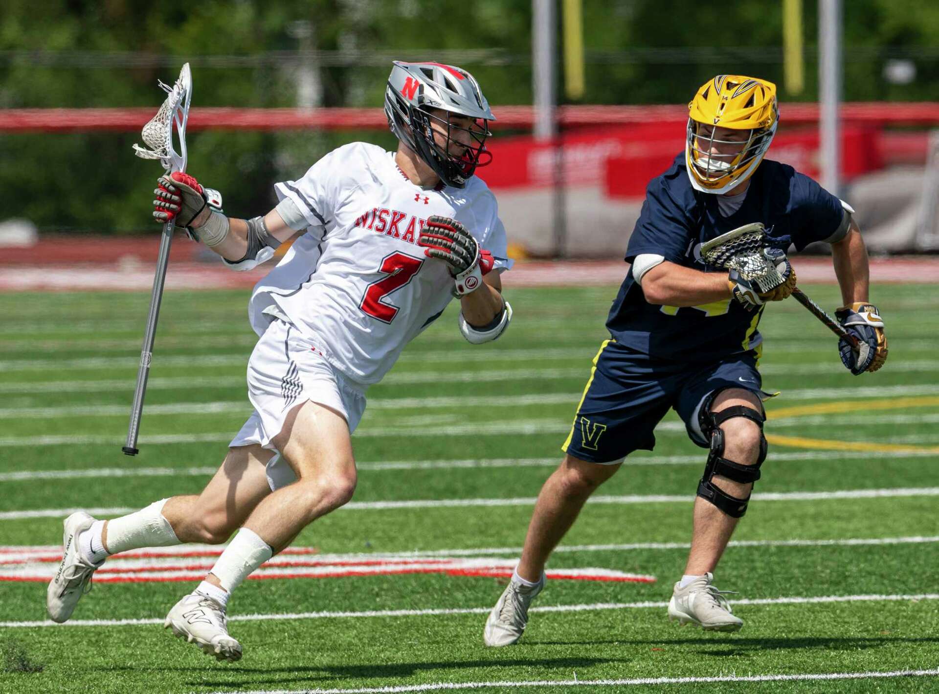 Niskayuna boys' lacrosse beats Victor in battle of state-ranked squads