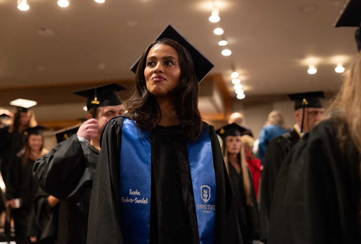 Empire State University's 2025 spring commencement
