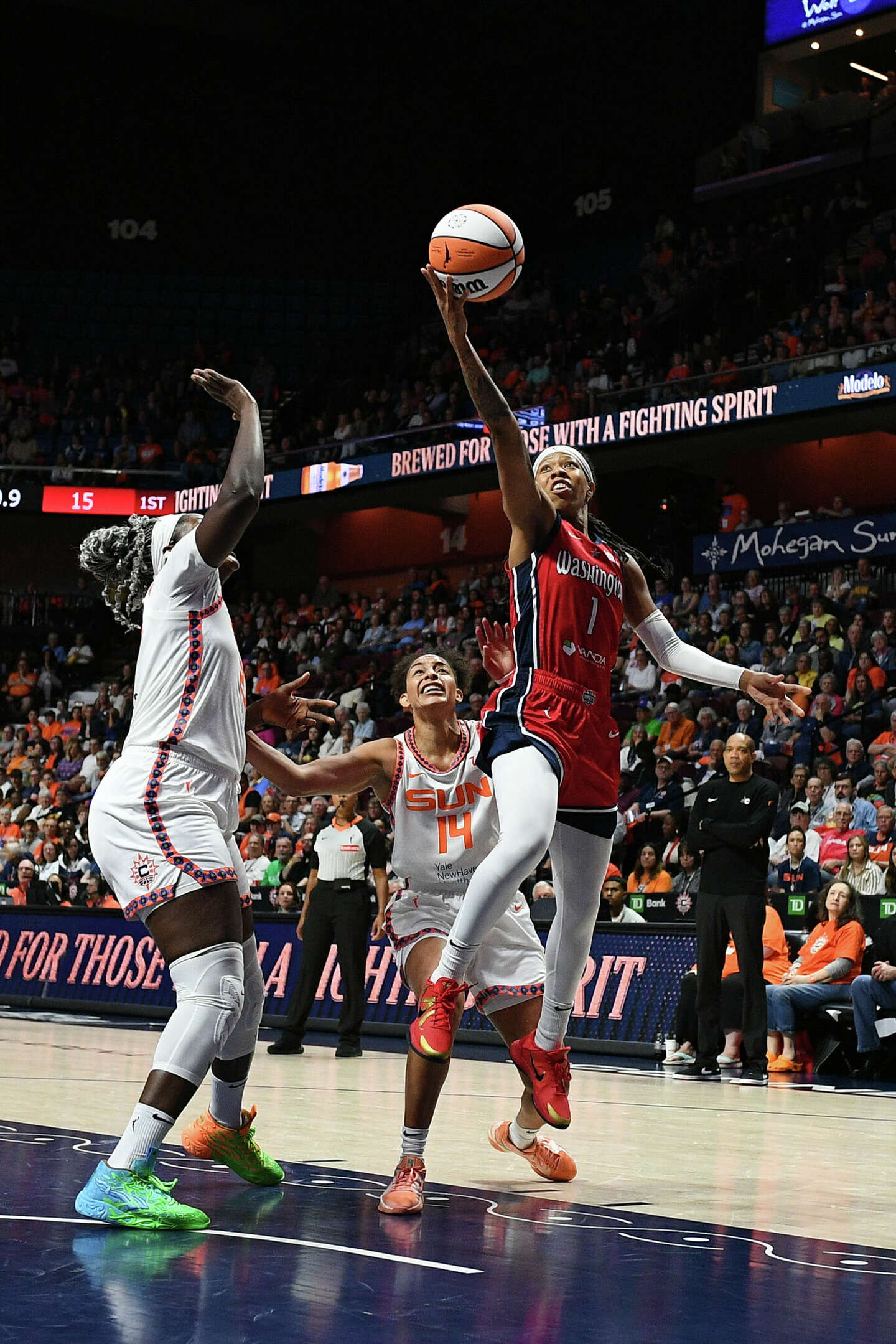 CT Sun lose to Washington Mystics in WNBA season opener
