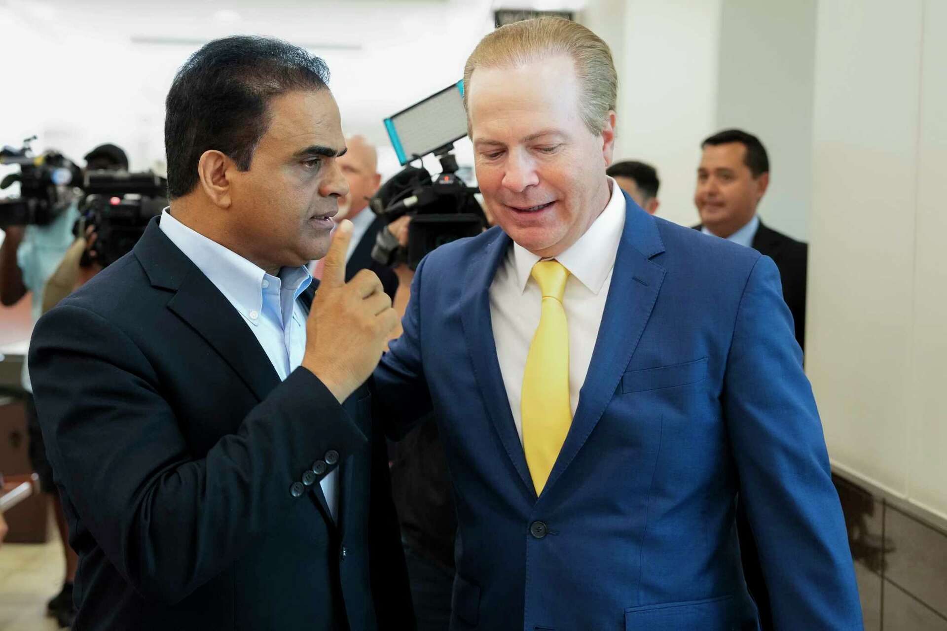 KP George requests money laundering trial be recused