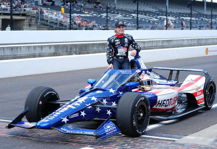 Woodbury, CT native Santino Ferrucci qualifies for Indy 500 race