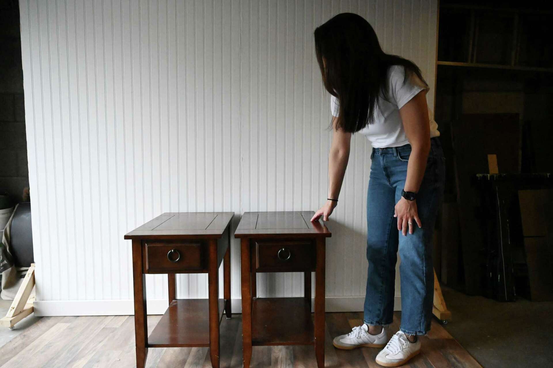 Amanda Cassara upcycles old furniture into modern statement pieces