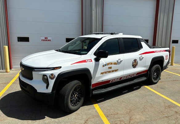 Beaverton Fire Department unveils new all-electric rescue vehicle