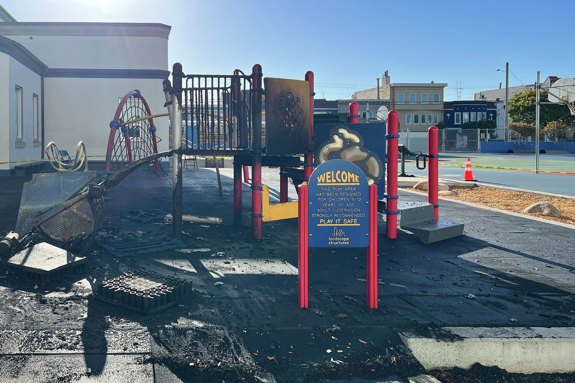 San Francisco school hit with second mysterious fire