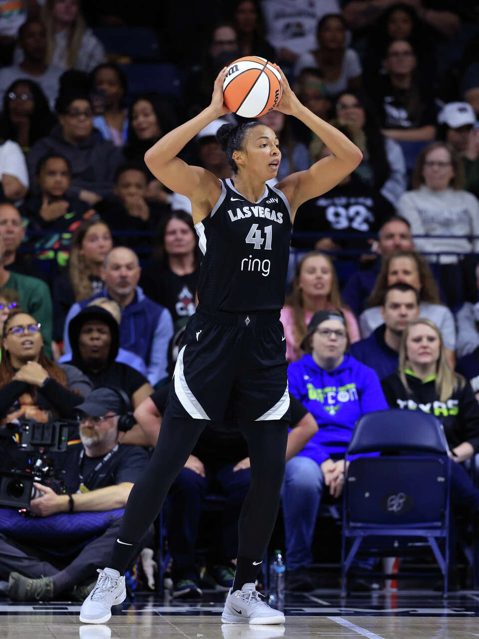 UConn alum Kiah Stokes finds success wtih Las Vegas Aces