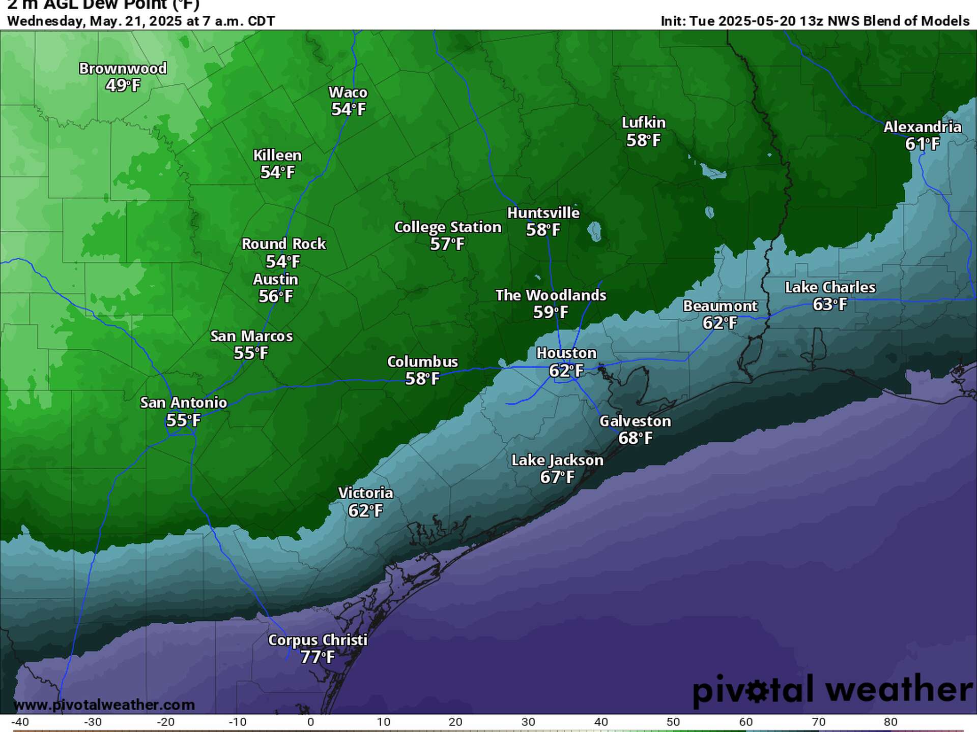 Houston humidity wanes today, but here's when it's steamy again