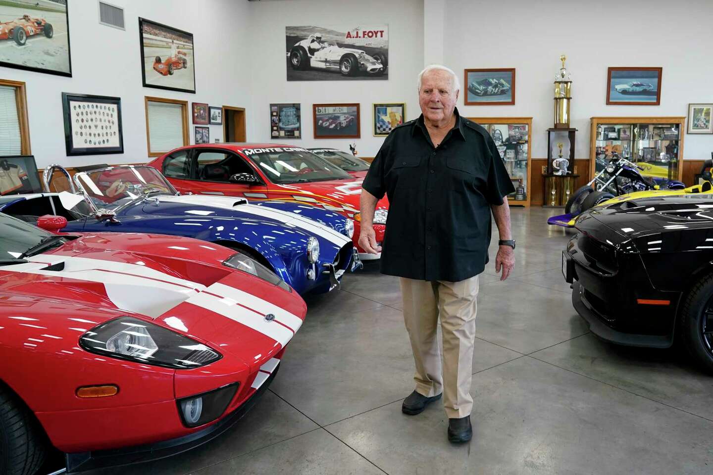 A.J. Foyt became Indianapolis 500 legend without moving from Houston