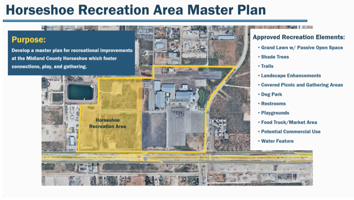 Midland County reveals $42M Horseshoe Trails Park master plan