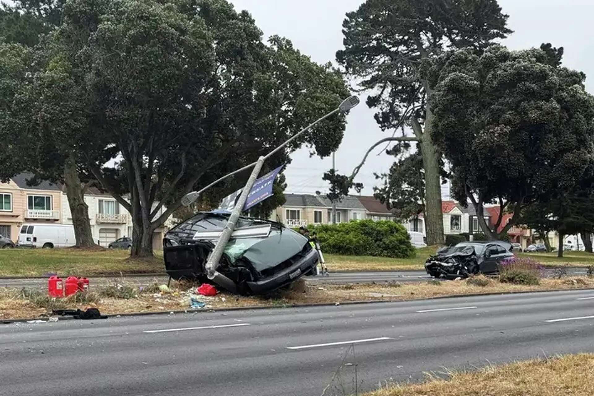 Rookie officer charged following DUI crash, fired from SFPD