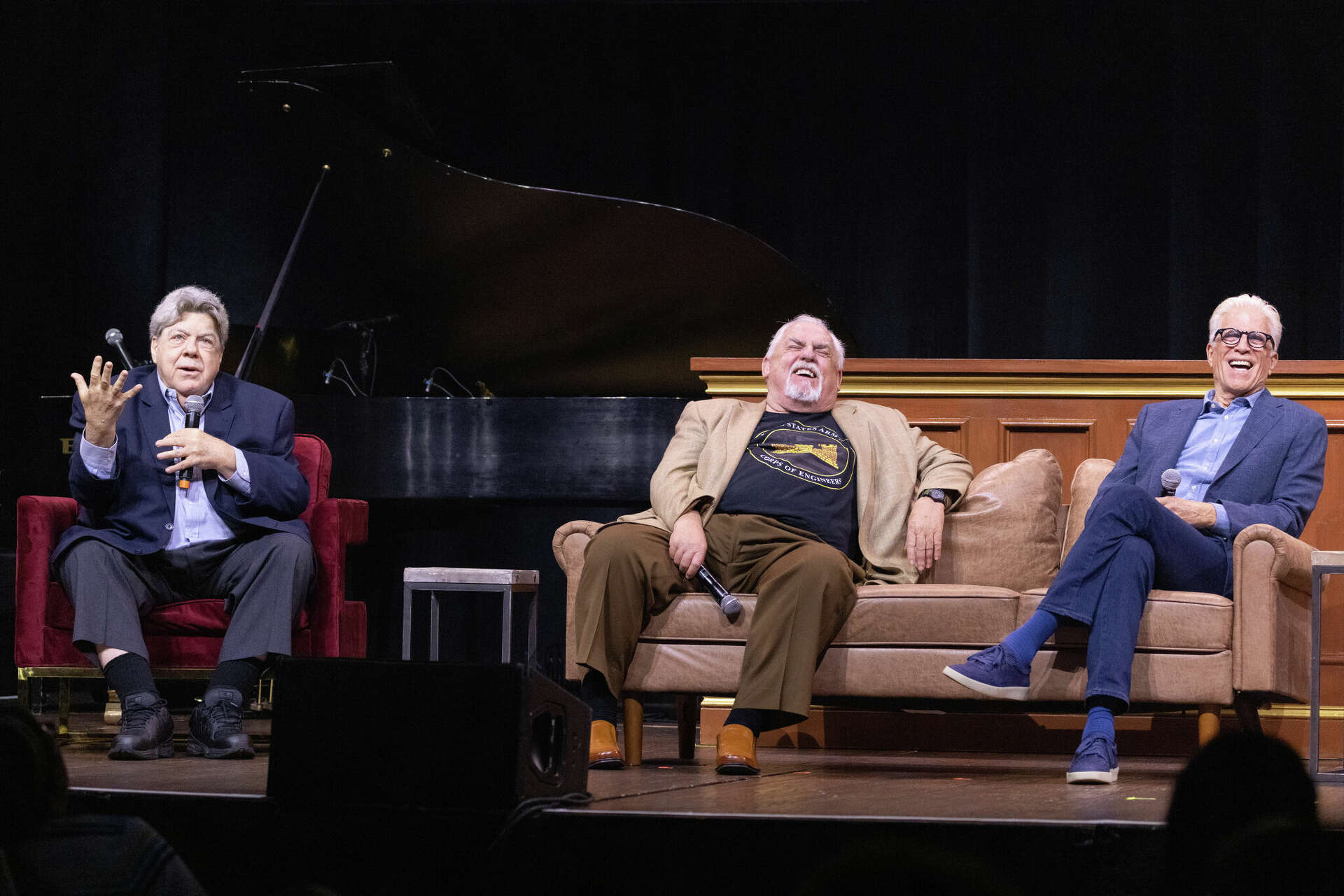 'Cheers' Ted Danson, John Ratzenberger react to George Wendt's death
