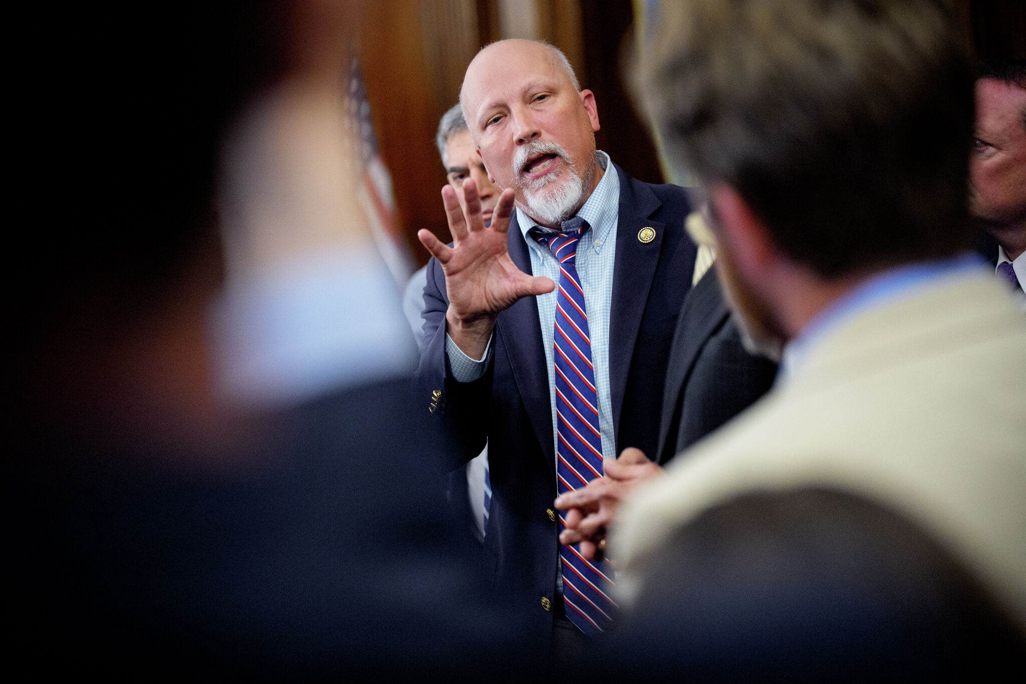 Texas Rep. Chip Roy and House Freedom Caucus hold up budget vote