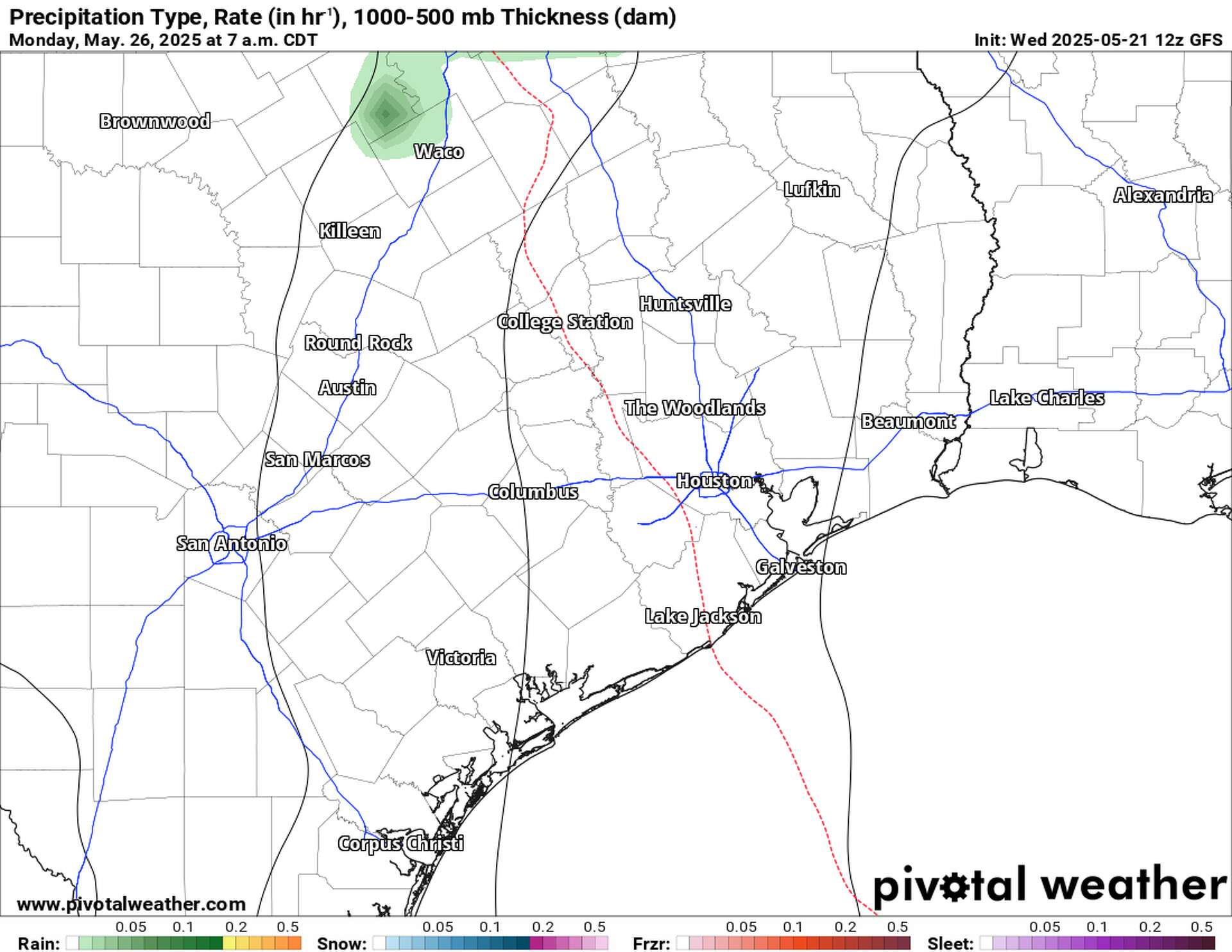 Houston humidity returns Thursday, downpours could arrive soon