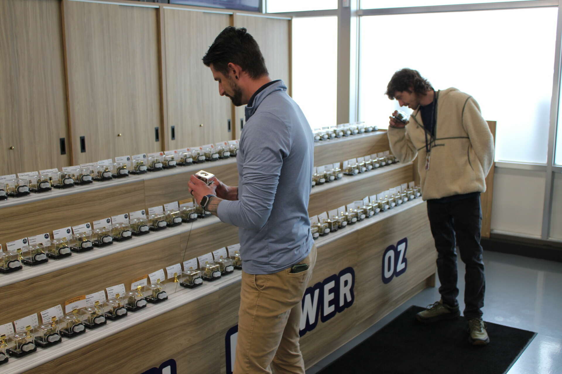 Inside Lume Cannabis' new Big Rapids Michigan location, floor plan