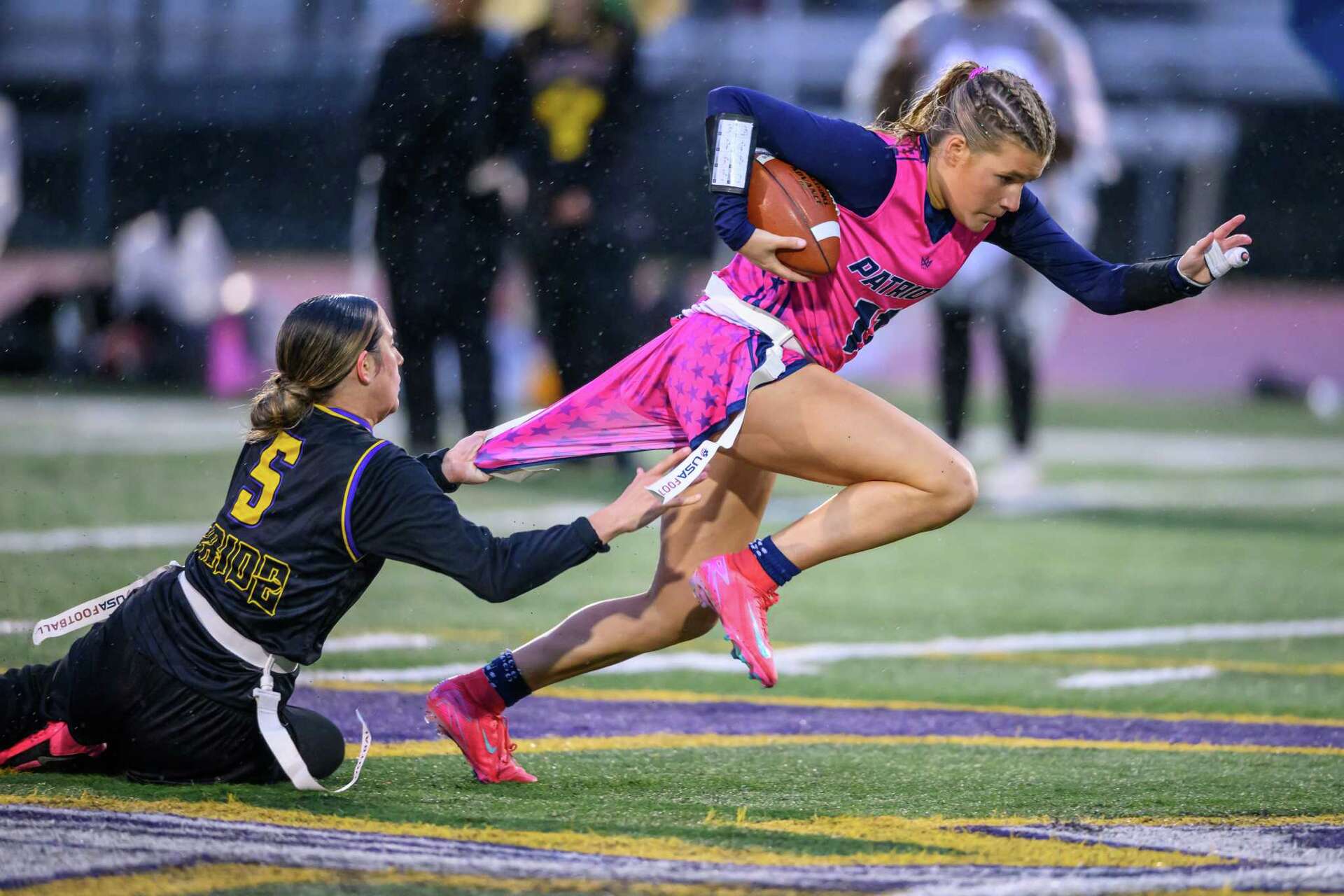 Holy Trinity beats Broadalbin-Perth to win Class C flag football title