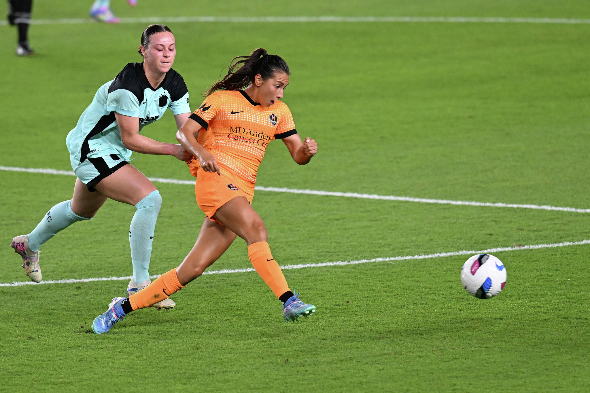 How a local ball girl became one of Houston's top soccer pros