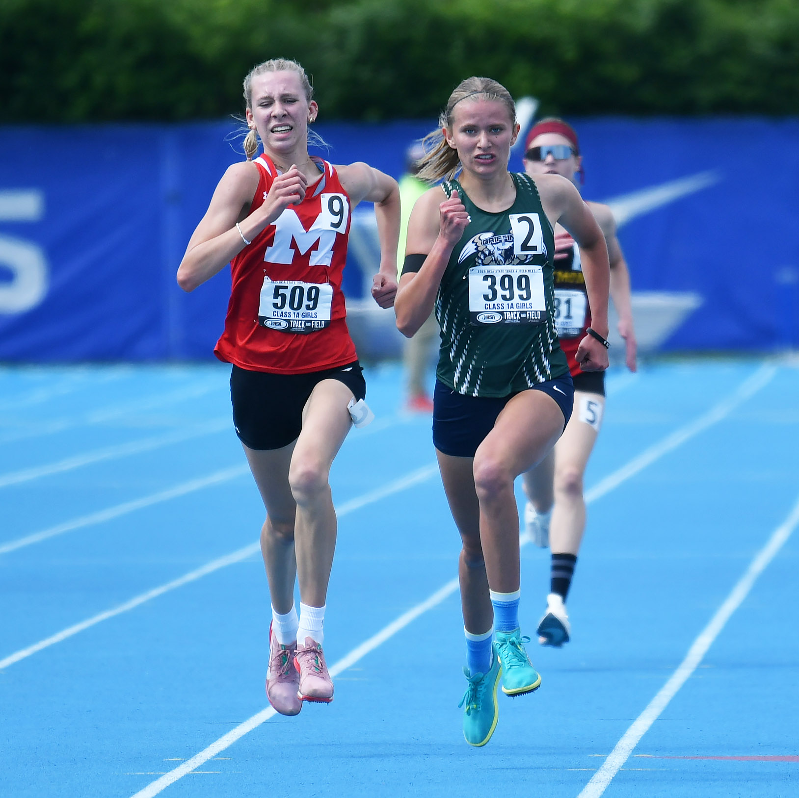 Father McGivney's Elena Rybak leaves it all on the track