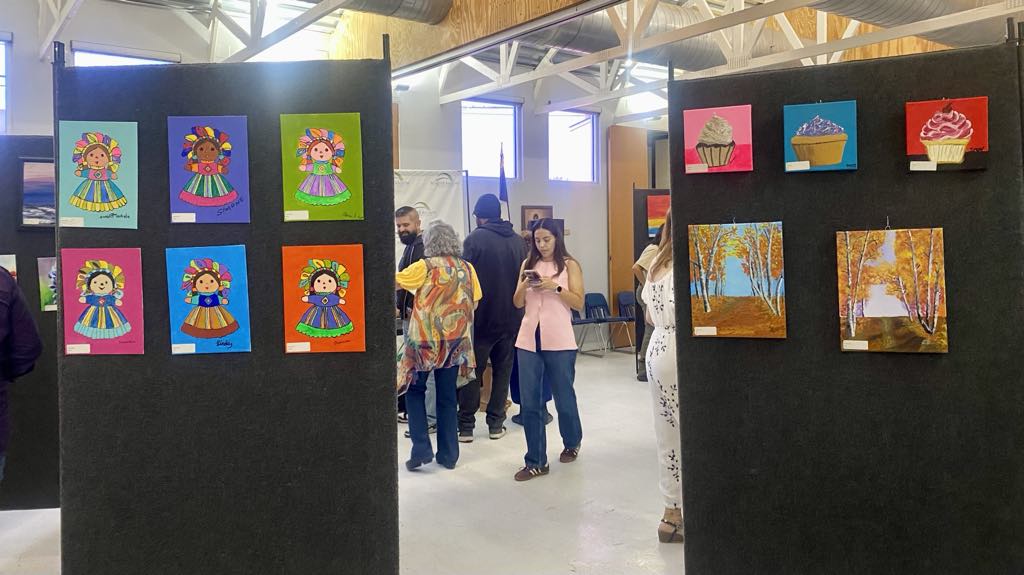 Mental health awareness event at Border Region features art therapy