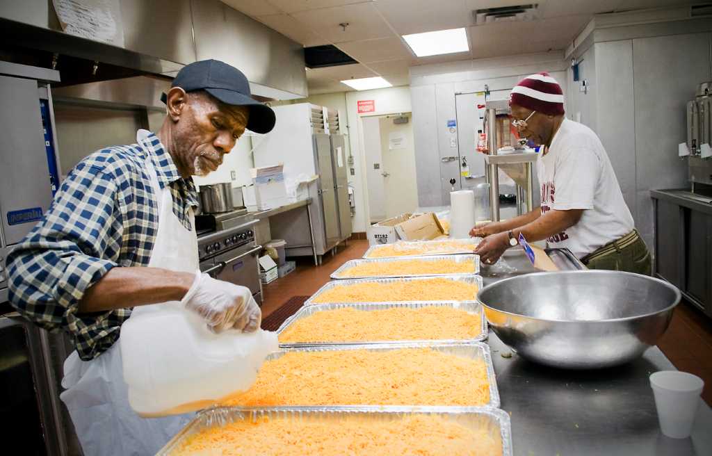 Community service project helps feed the area's hungry