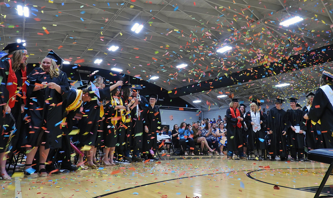 Graduation speeches honor memories, inspire new beginnings