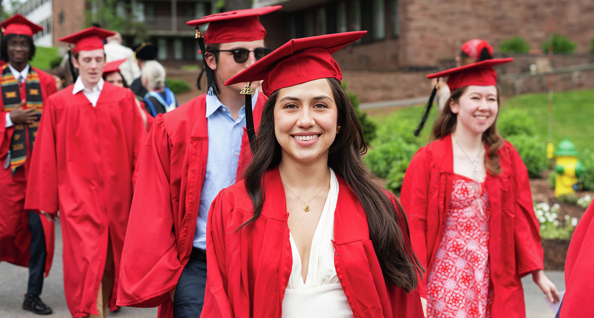 Photos: Wesleyan University's Class of 2025 graduates in Middletown