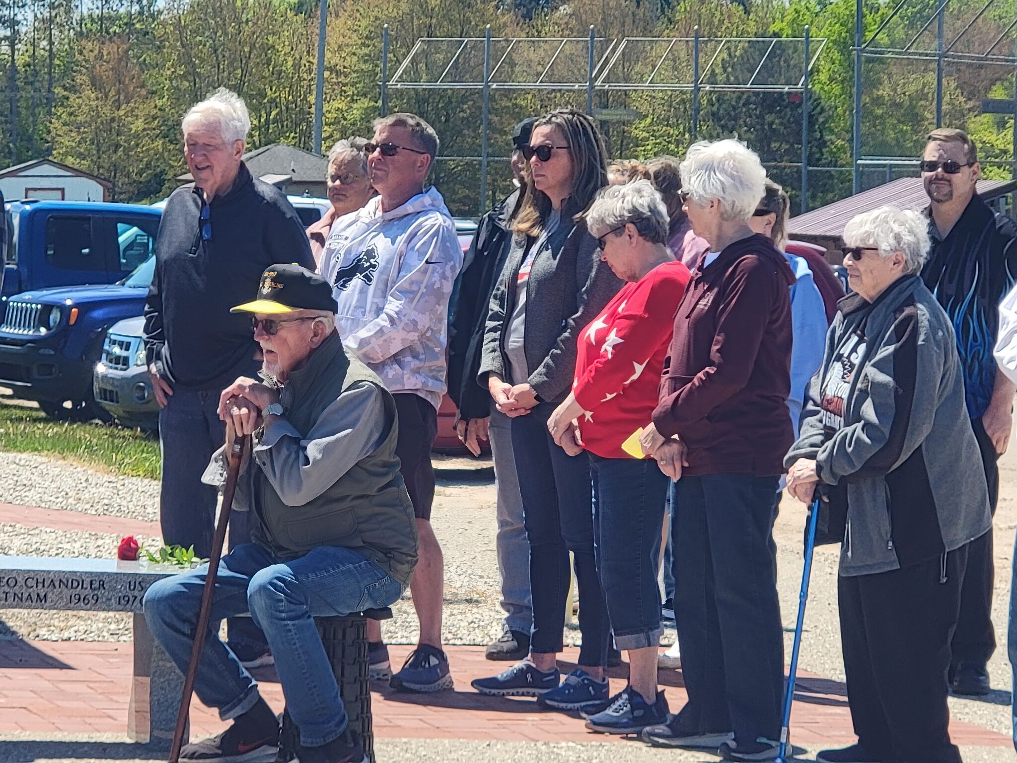 Benzie County marks memorial day with ceremony, cannon fire