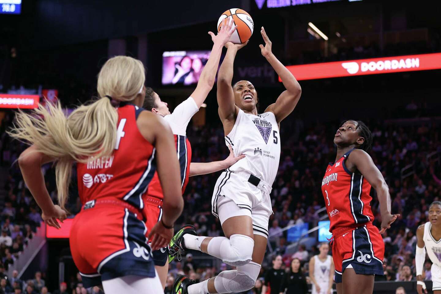 Valkyries’ Kayla Thornton returns to site of her greatest WNBA success