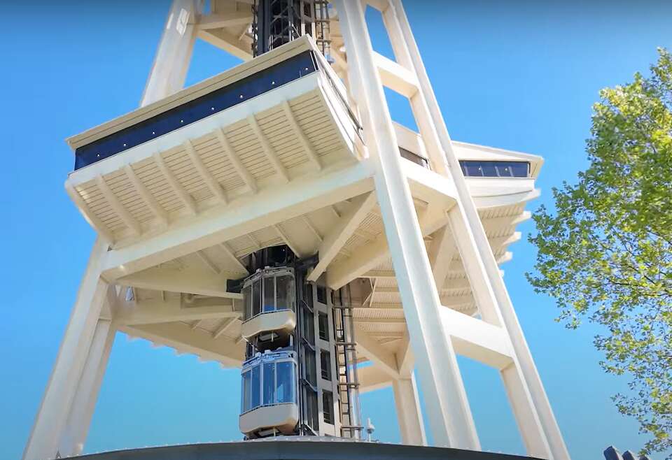 Seattle Space Needle debuts new glass elevators made by CT-based Otis