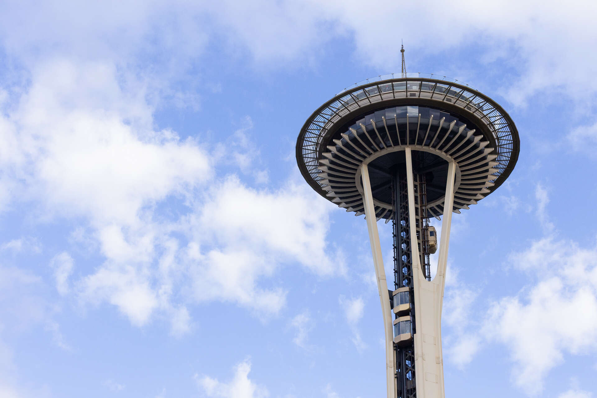 Seattle Space Needle debuts new glass elevators made by CT-based Otis