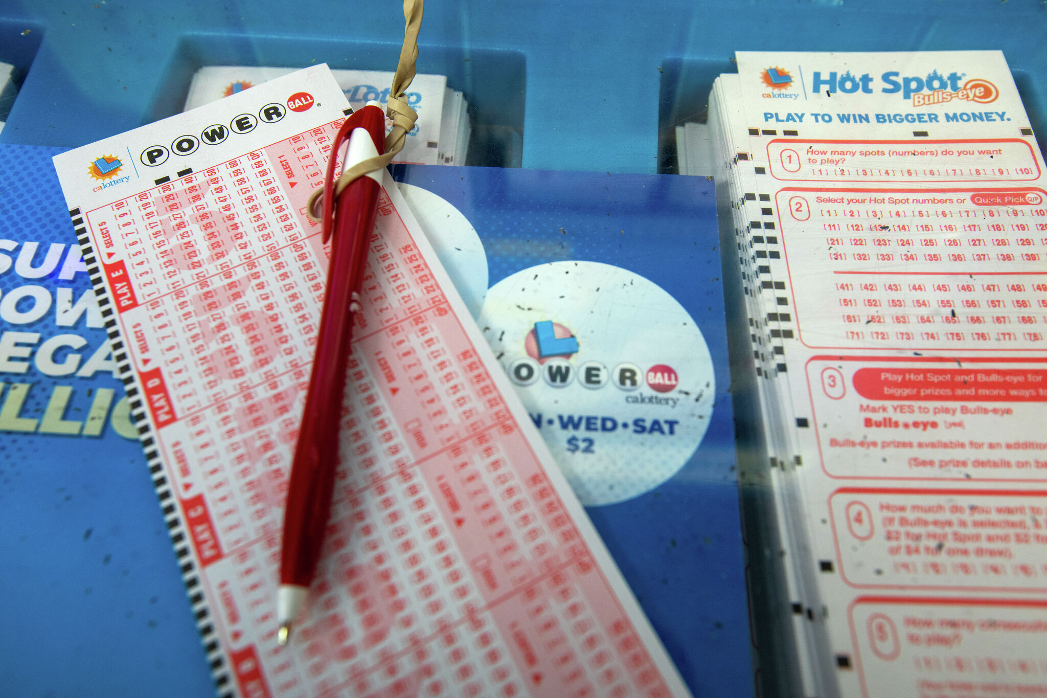 Powerball jackpot rises to $189 million following Monday's drawing.