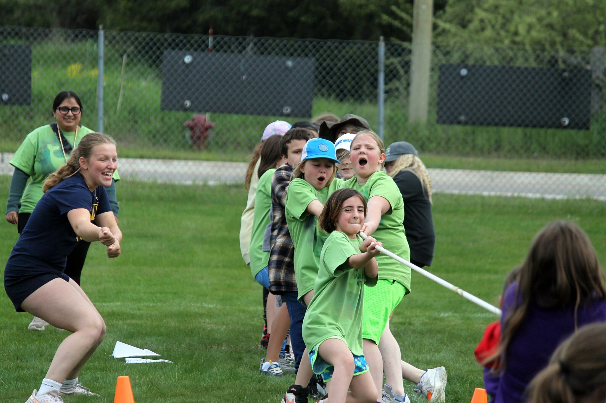 Manistee elementary students enjoy field day