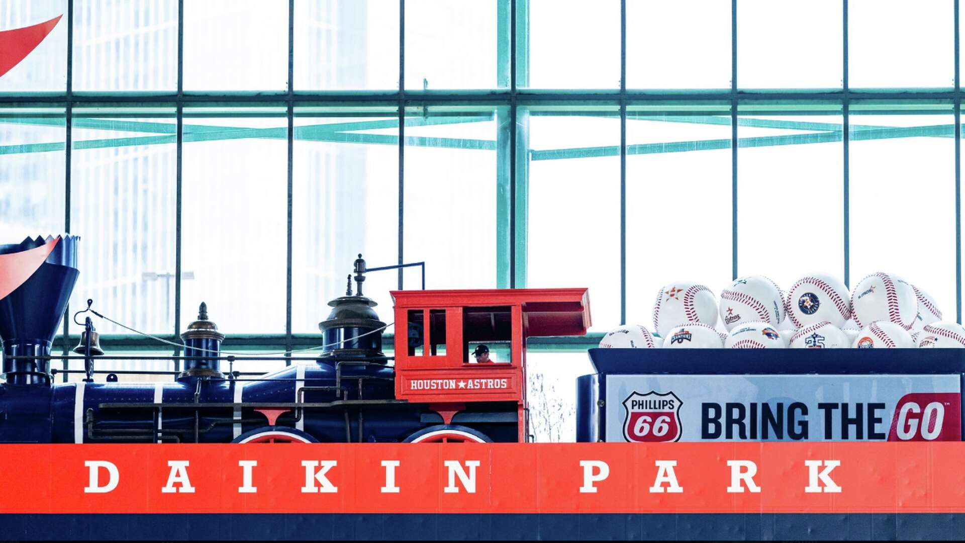 Fans are finally noticing this change to Daikin Park's train