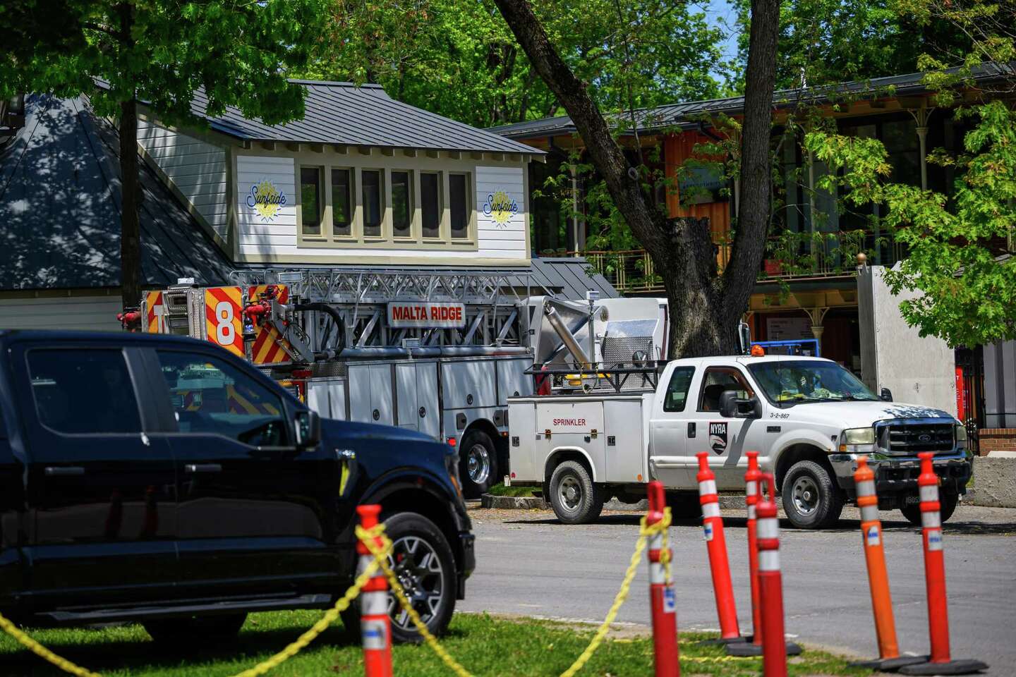 Firefighters respond to kitchen fire at Saratoga Race Course