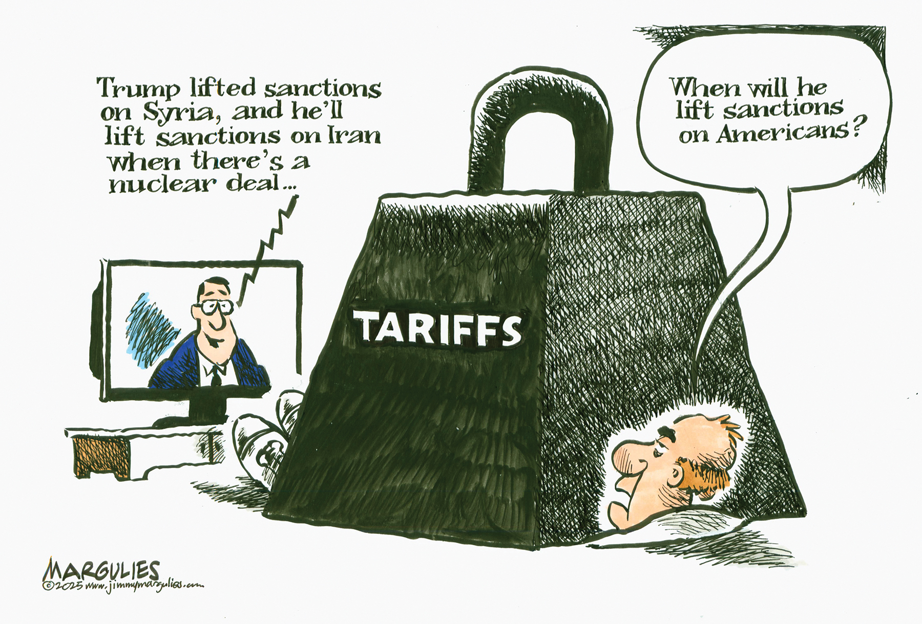 Opinion cartoon: Weighty topic