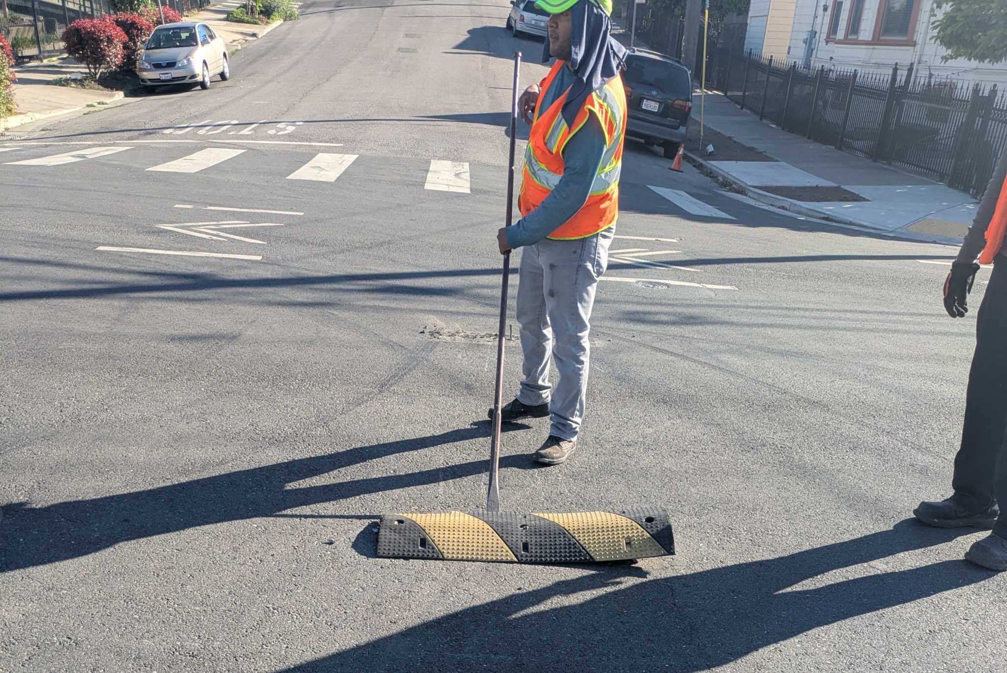 ‘Terrifying’: Oakland residents decry removal of DIY speed bumps
