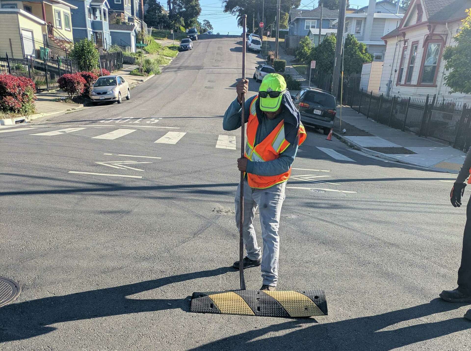 ‘Terrifying’: Oakland residents decry removal of DIY speed bumps